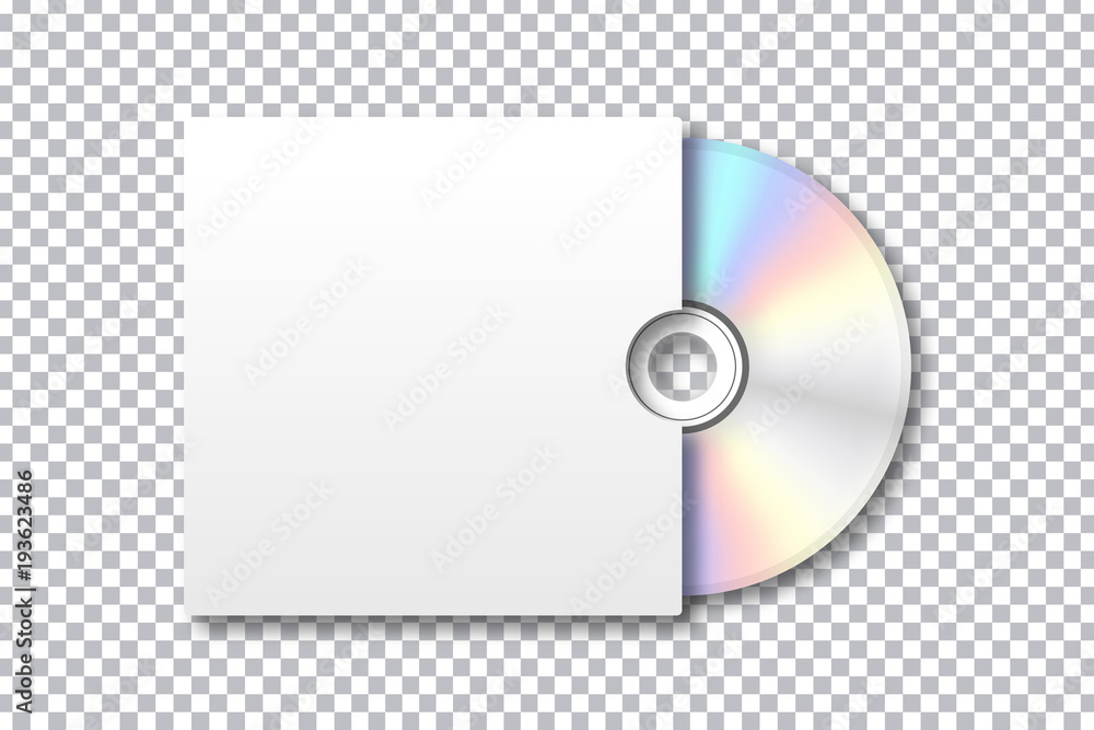 Vector realistic isolated disk for decoration and covering on the ...
