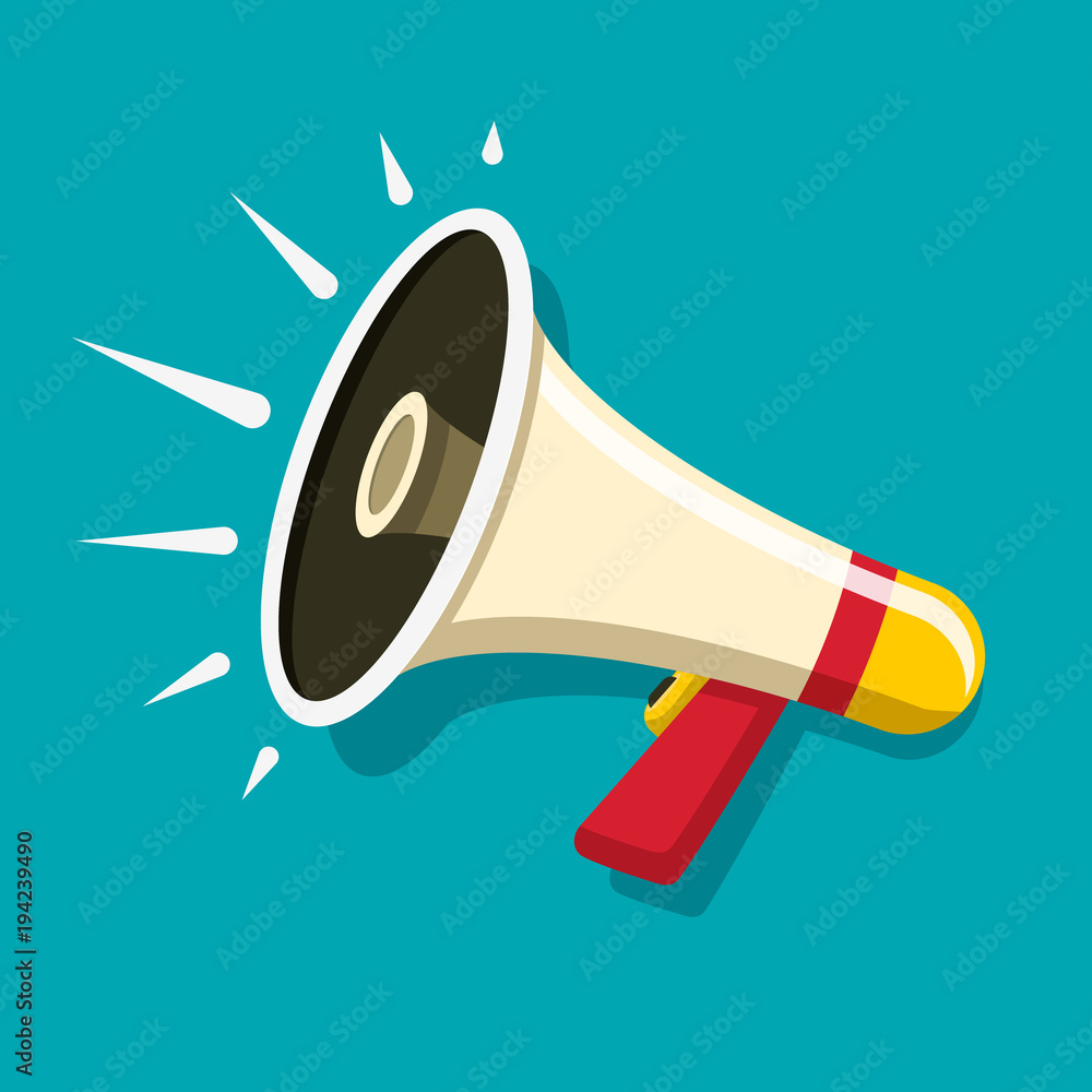 megaphone icon vector