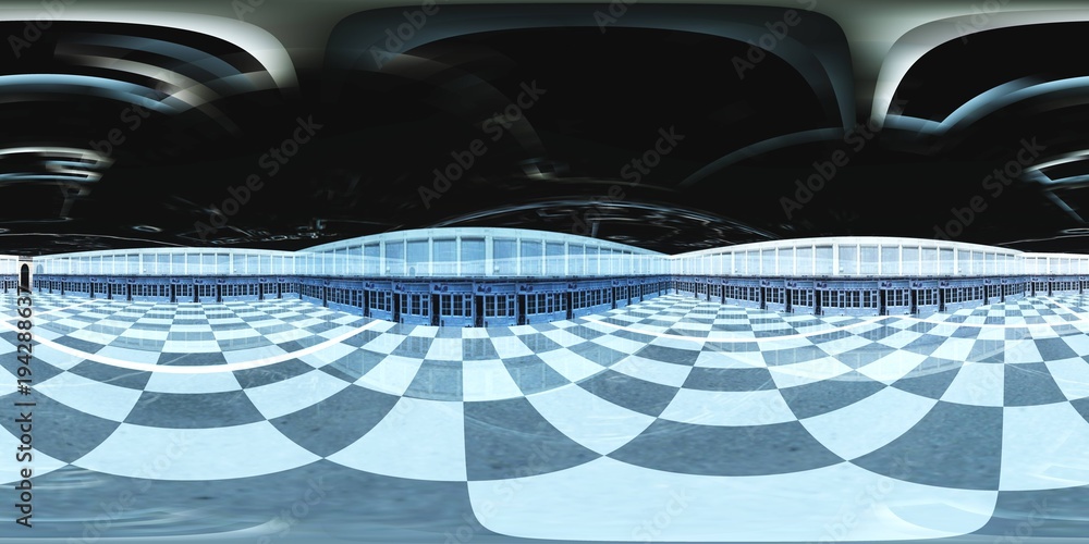 HDRI, environment map, spherical panorama, equidistant projection ...