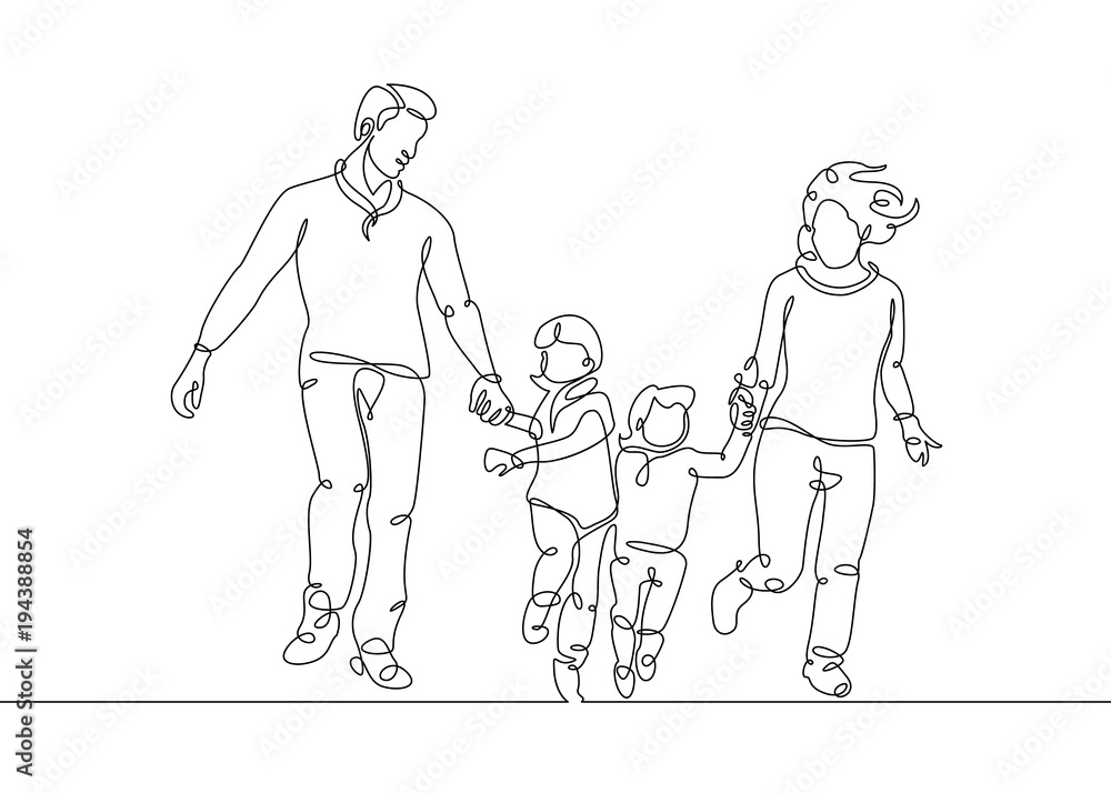 continuous line drawing Stock Vector | Adobe Stock