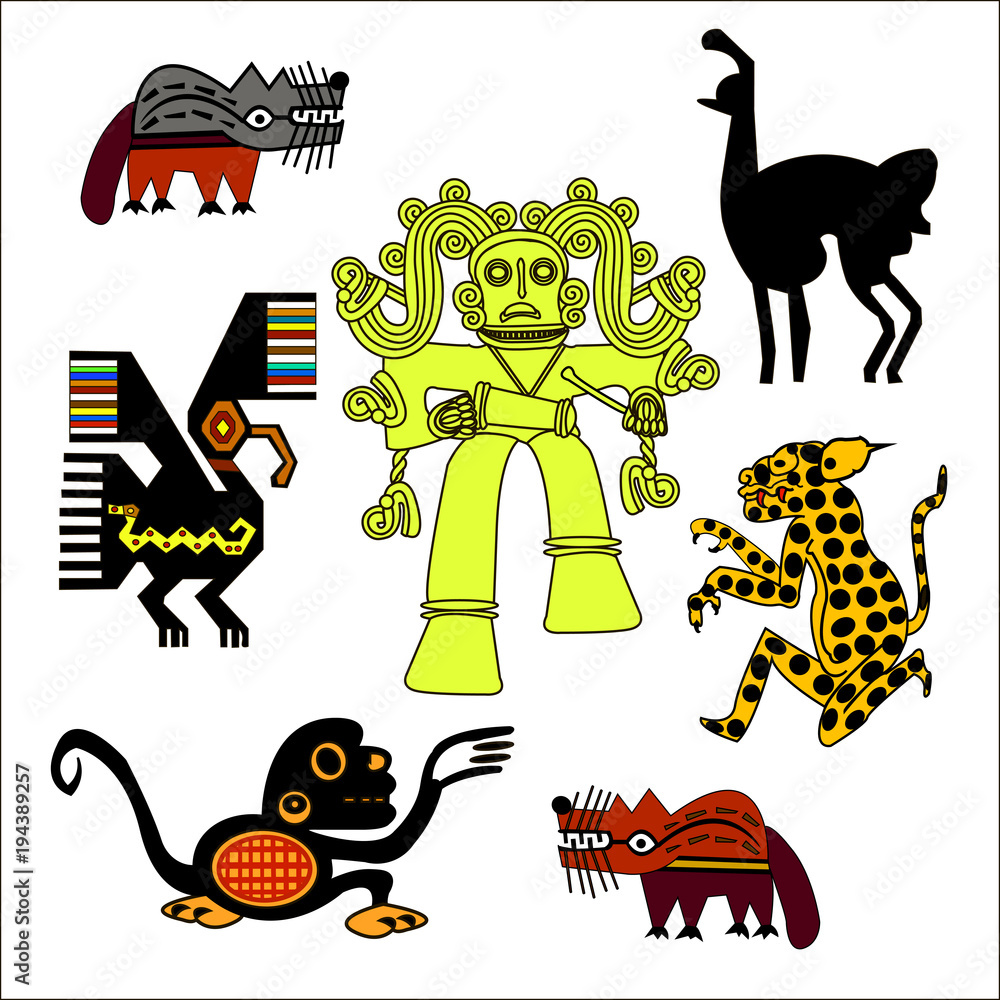 Ethnic patterns of Native Americans: the Aztec, Inca, Maya, Alaska ...