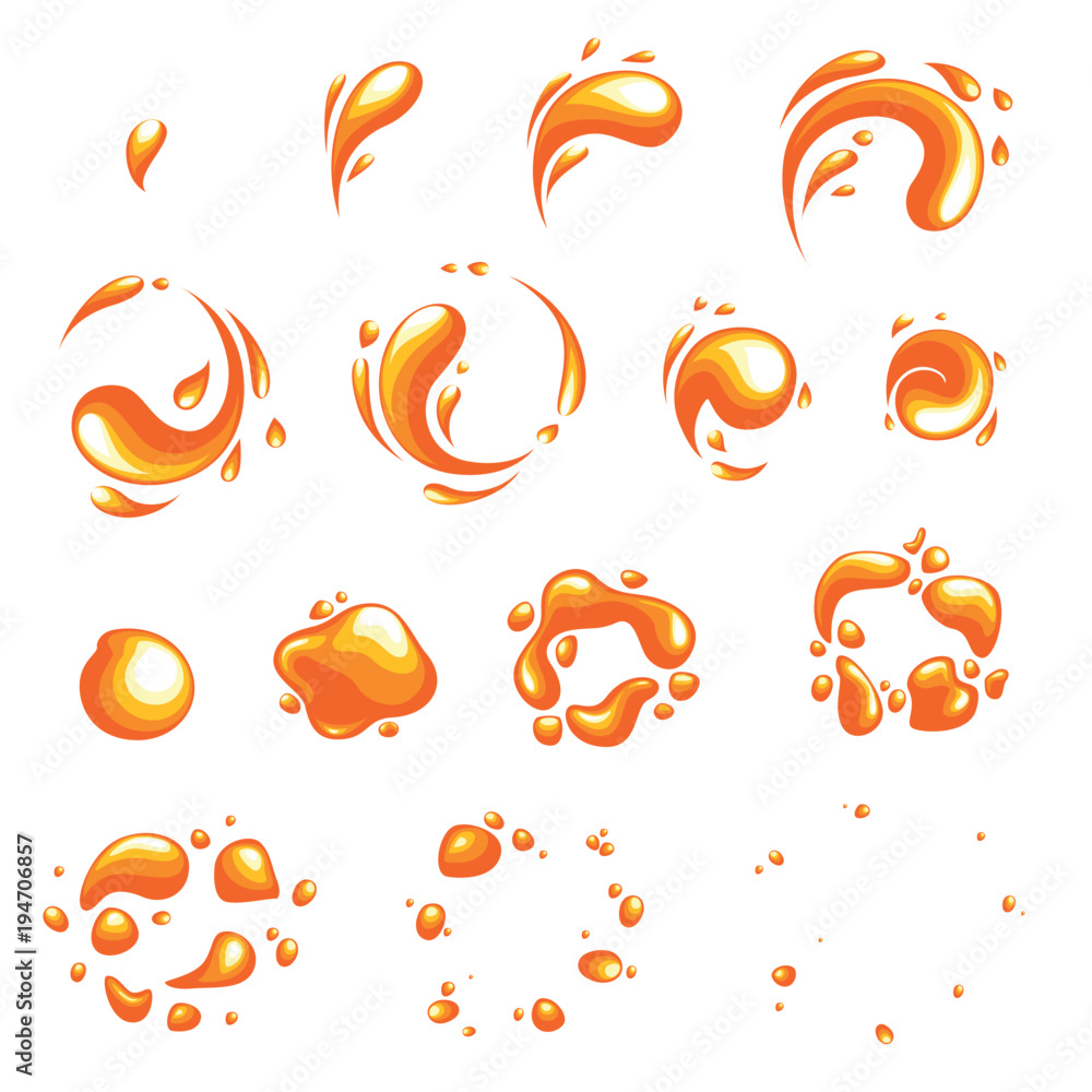 Fire explosion special effect fx animation frames sprite sheet. Vortex ...