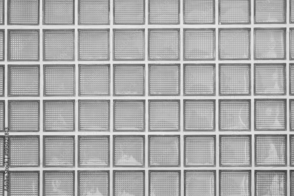 glass brick pattern - monochrome Stock Photo | Adobe Stock