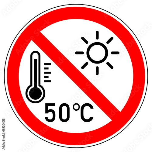 srr339 SignRoundRed - german - Verbotszeichen: Thermometer - Nicht ... srr339 SignRoundRed - german - Verbotszeichen: Thermometer - Nicht ...
