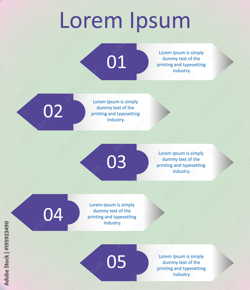 Vector de Stock infographic/The figure shows an infographic for the ...