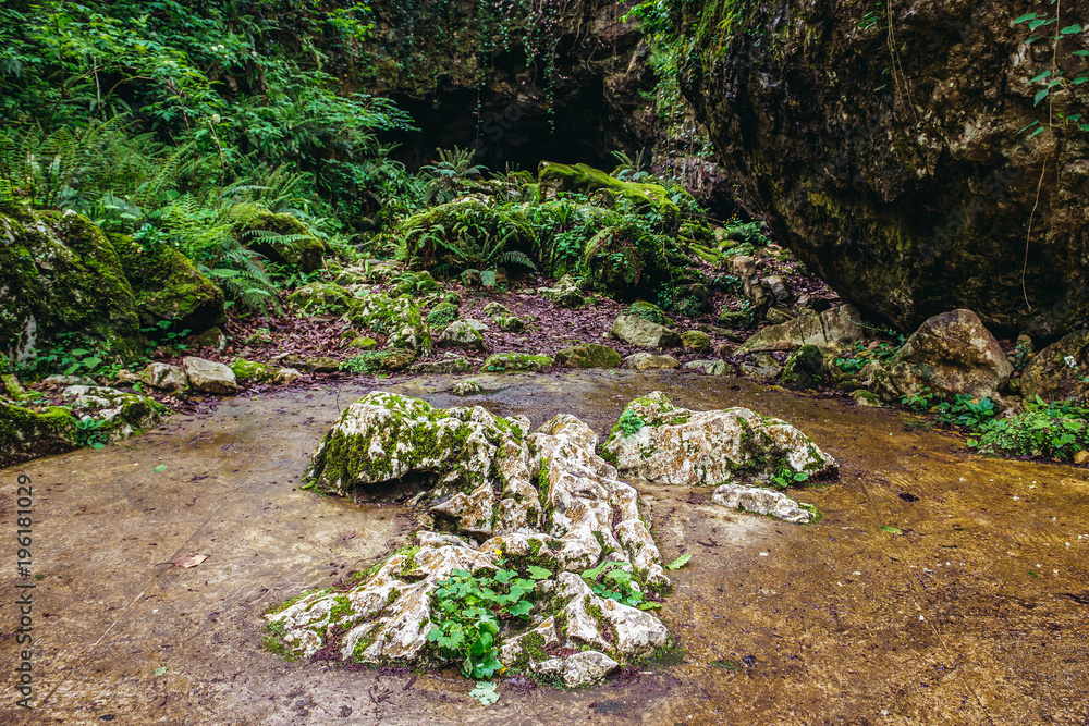 Tskaltubo Cave also called Cave of Prometheus in Georgia Stock Photo ...