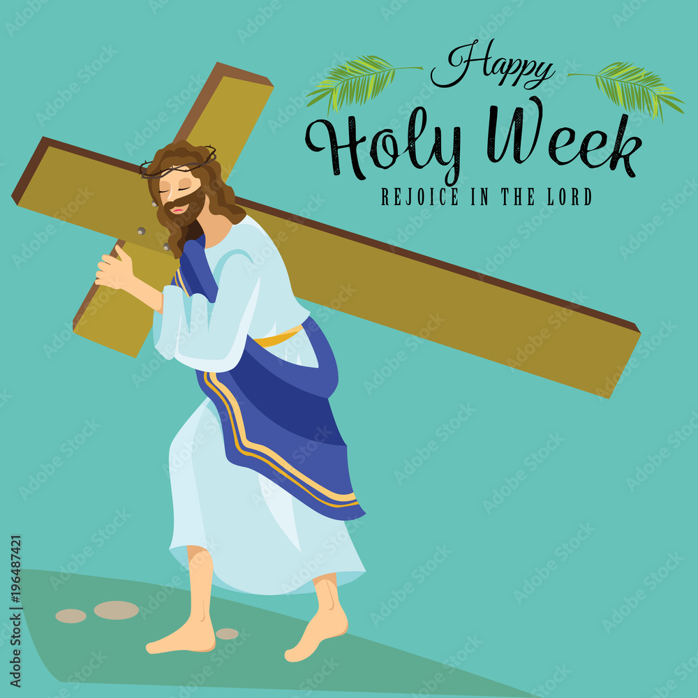 Holy week Good Friday, crucifixion of Jesus and his death, Stations of ...