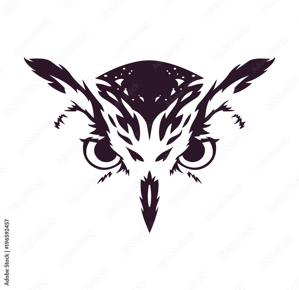 Owl Vector Stock Vector | Adobe Stock