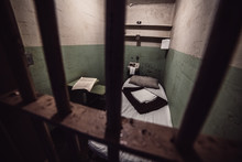Display Of Prison Bed In Cell Free Stock Photo - Public Domain Pictures