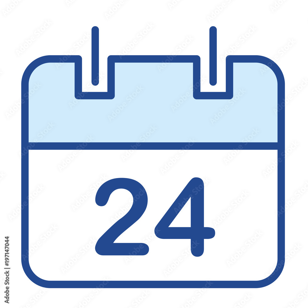 Kalender Vector Icon Stock Vector | Adobe Stock