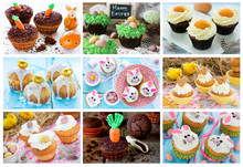 Cupcake Collage Free Stock Photo - Public Domain Pictures