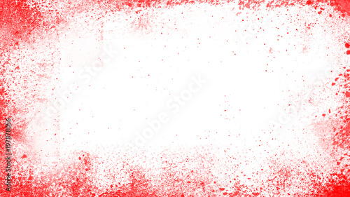 Blood / red paint splatter on a white background. Stock Illustration ...