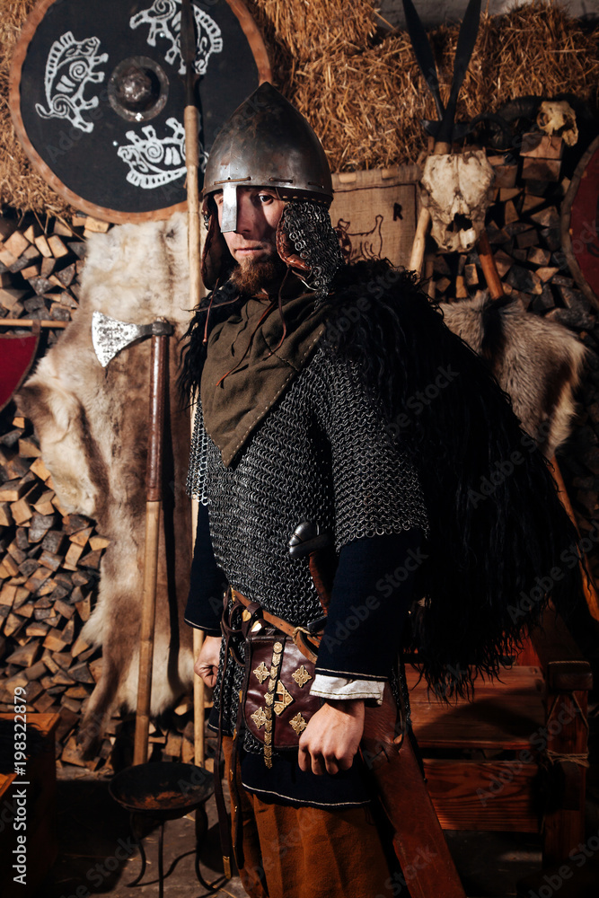 Viking sword handles sword rack reenactment forge smith warrior weapon ...