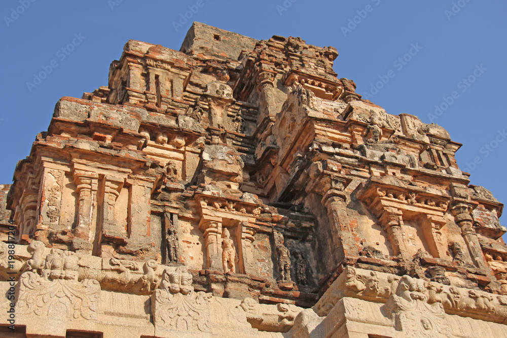 Hazara Rama Temple in Hampi, Karnataka, India. Unesco World Heritage ...