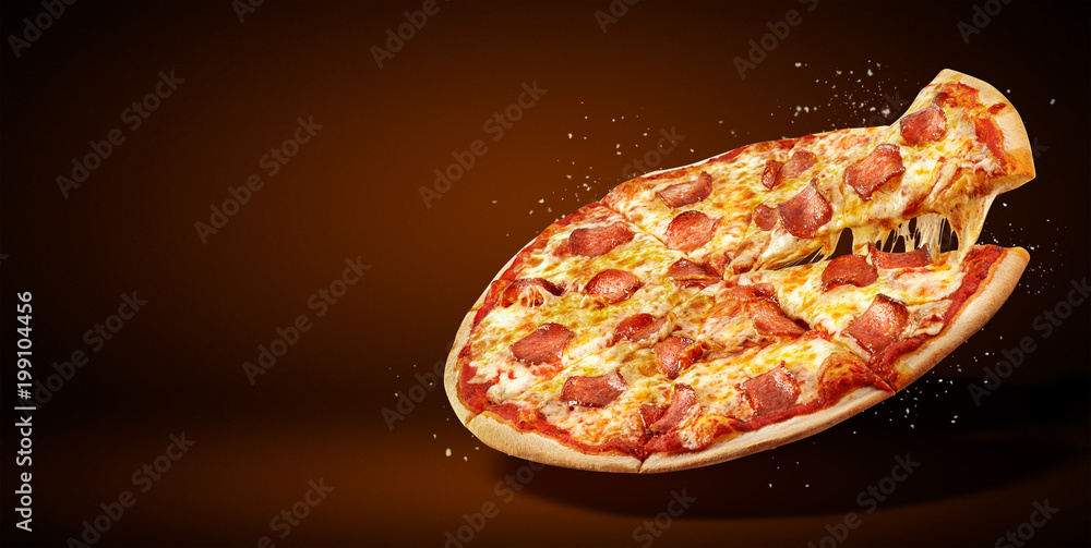 Concept promotional flyer and poster for Restaurants or pizzerias ...