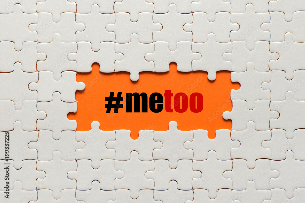 Me too hand lettering. A call to stand against sexual harassment ...