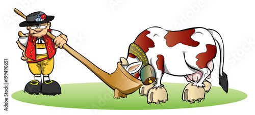 Swiss alphorn - Buy this stock vector and explore similar vectors at ...