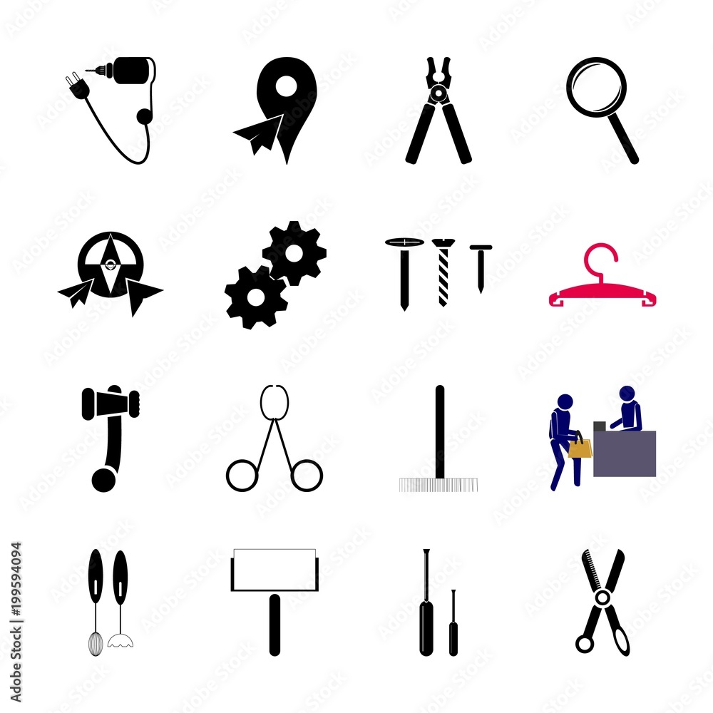 Instruments And Tools with change, instrument and clinic Stock Vector ...