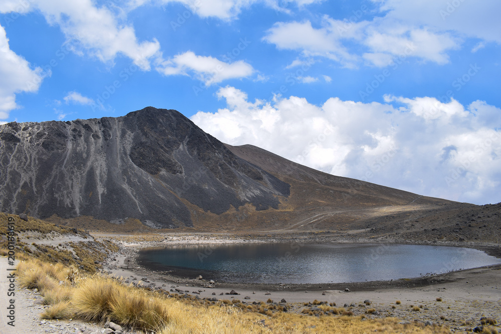 Foto de Stock Erloschener Vulkan Nevado de Toluca, Xinantécatl, Lago de ...