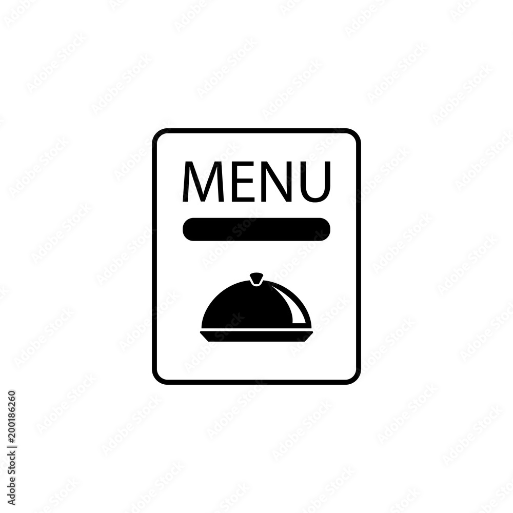 restaurant menu icon. Element of simple icon for websites, web design ...