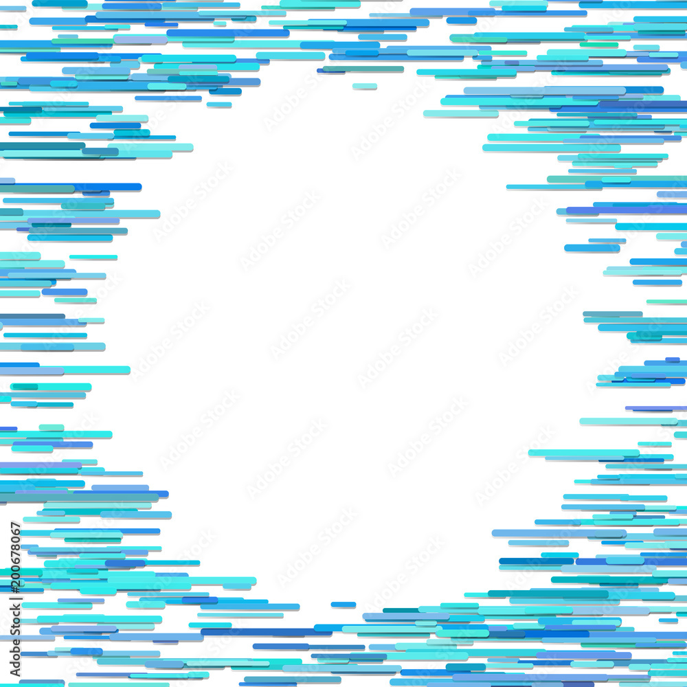 Horizontal stripe design background - blank vector border graphic Stock ...