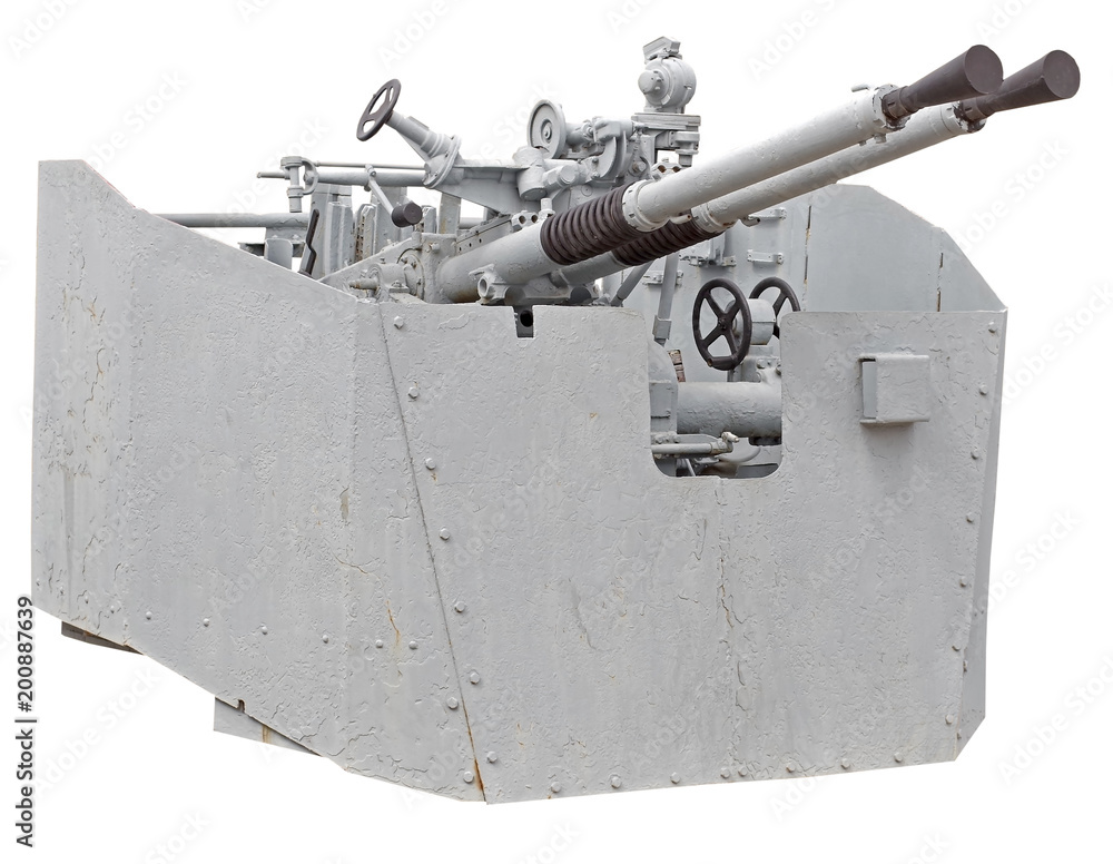 Naval Gun. World War II Stock Photo | Adobe Stock