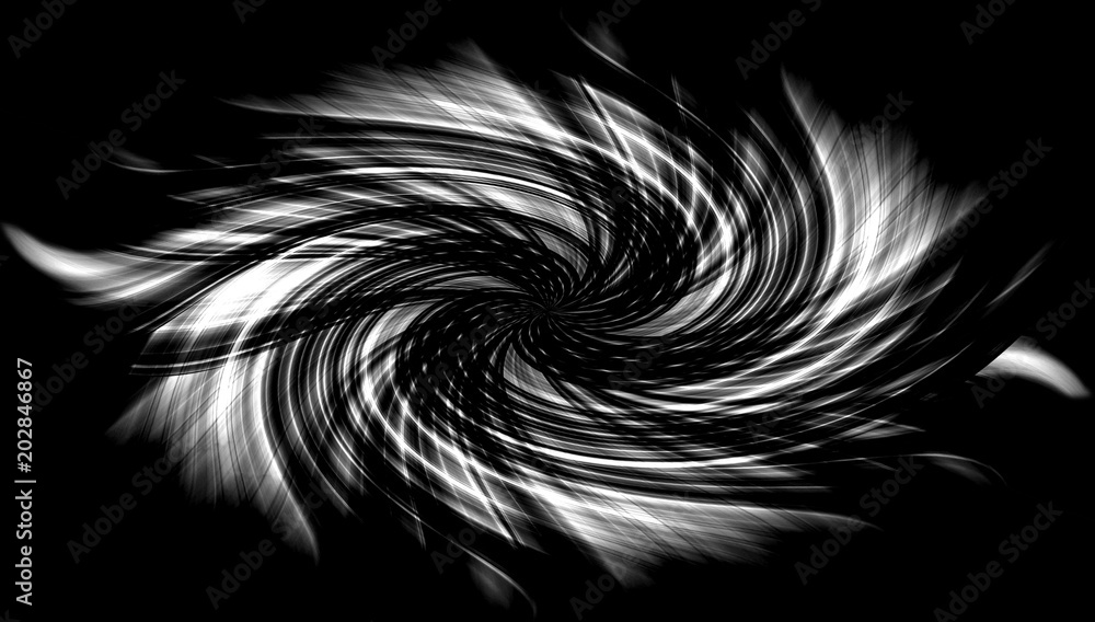swirl black background