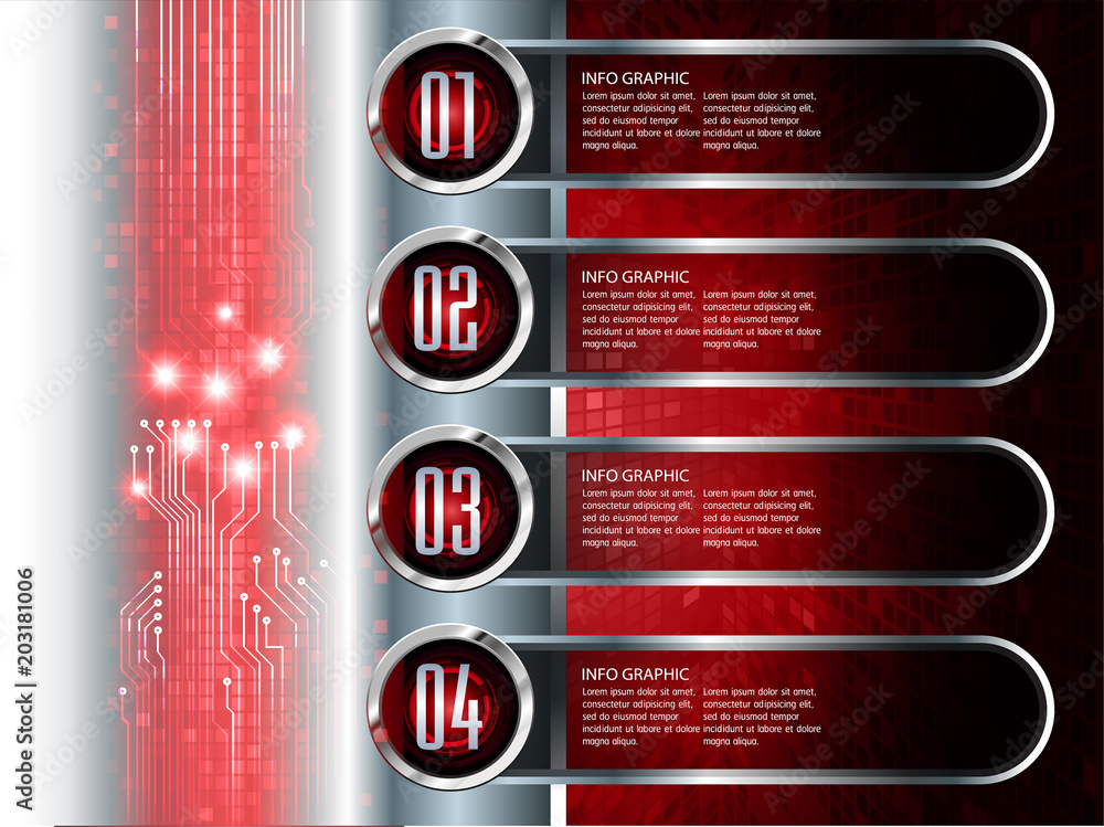 dark silver Web Design Website Elements Template for graphic internet ...