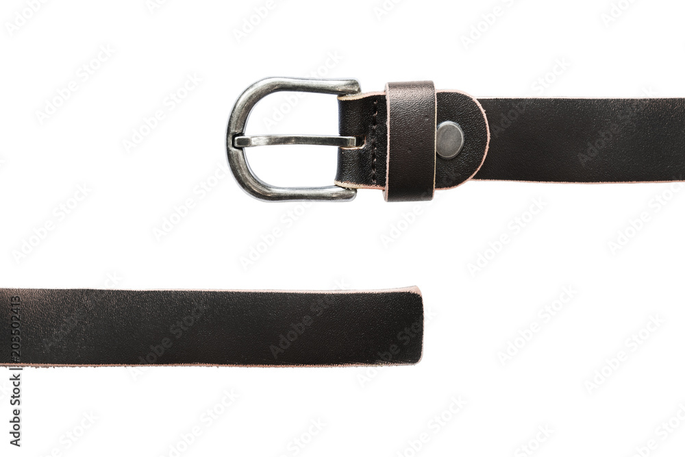 Leather belt isolated Stock Photo | Adobe Stock Leather belt isolated Stock Photo | Adobe Stock
