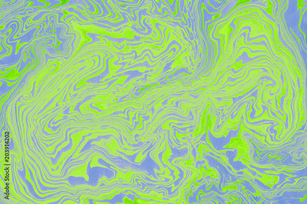 Suminagashi marble texture hand painted with indigo ink. Digital paper ...