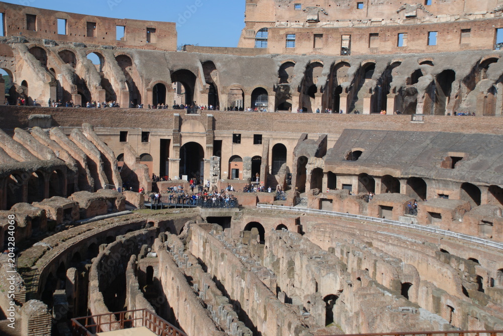 Colosseum; amphitheatre; ancient rome; structure; geographical feature ...