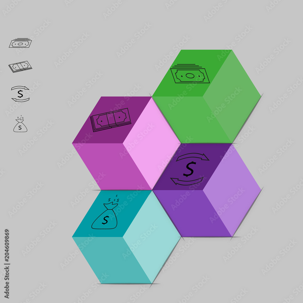nfographics/The figure shows the infographics for the four positions of ...