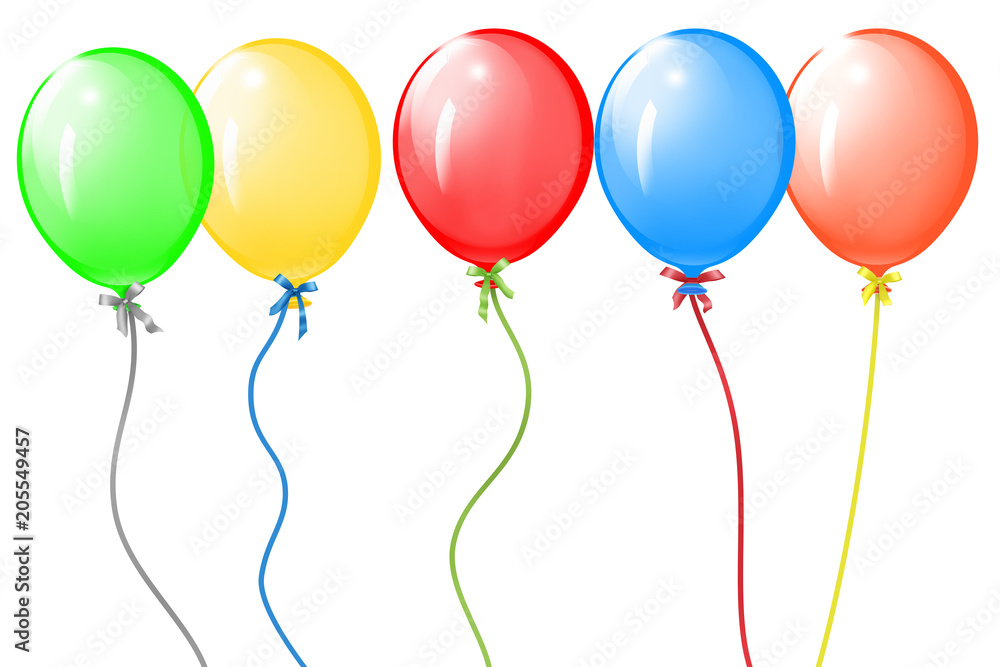 Stock-Illustration „Luftballons 26“ | Adobe Stock
