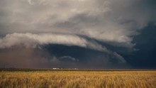 Storm Clouds Over Country Field Free Stock Photo - Public Domain Pictures