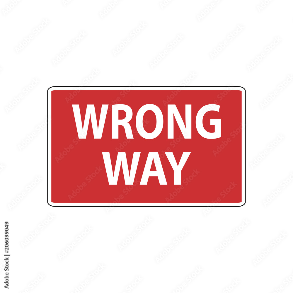 USA traffic road signs. Do not drive past this sign,turn around. vector ...