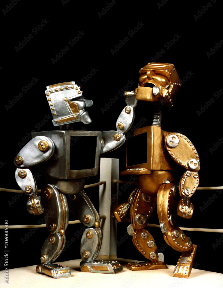 Robots, Battle, Fight, Future, Claymation, Clay Cartoons, 3D Cartoons ...