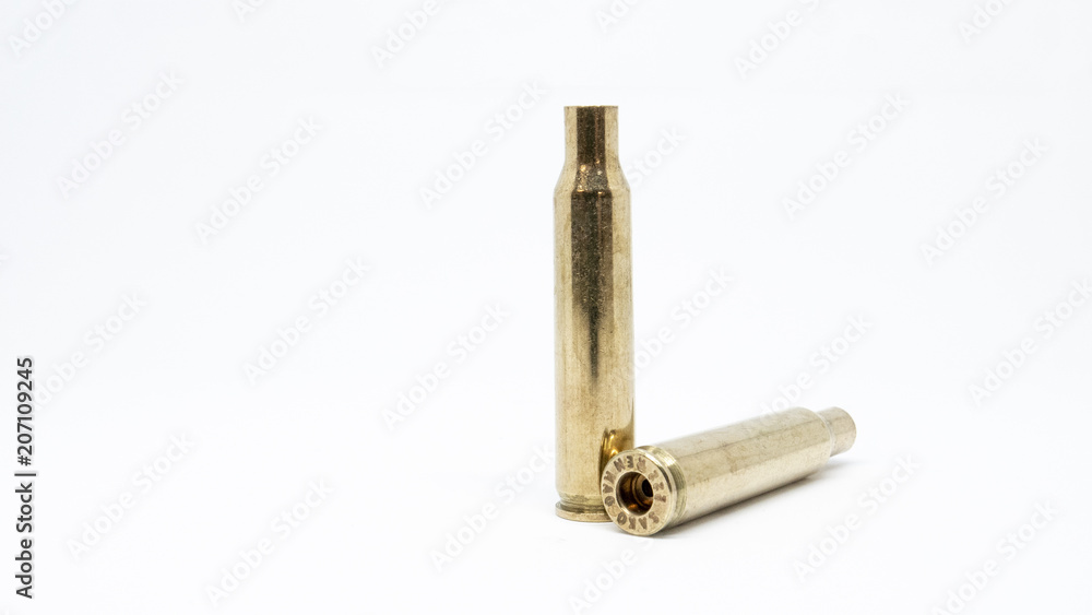 Case 222 Remington Magnum Brass Sako の Stock フォト | Adobe Stock