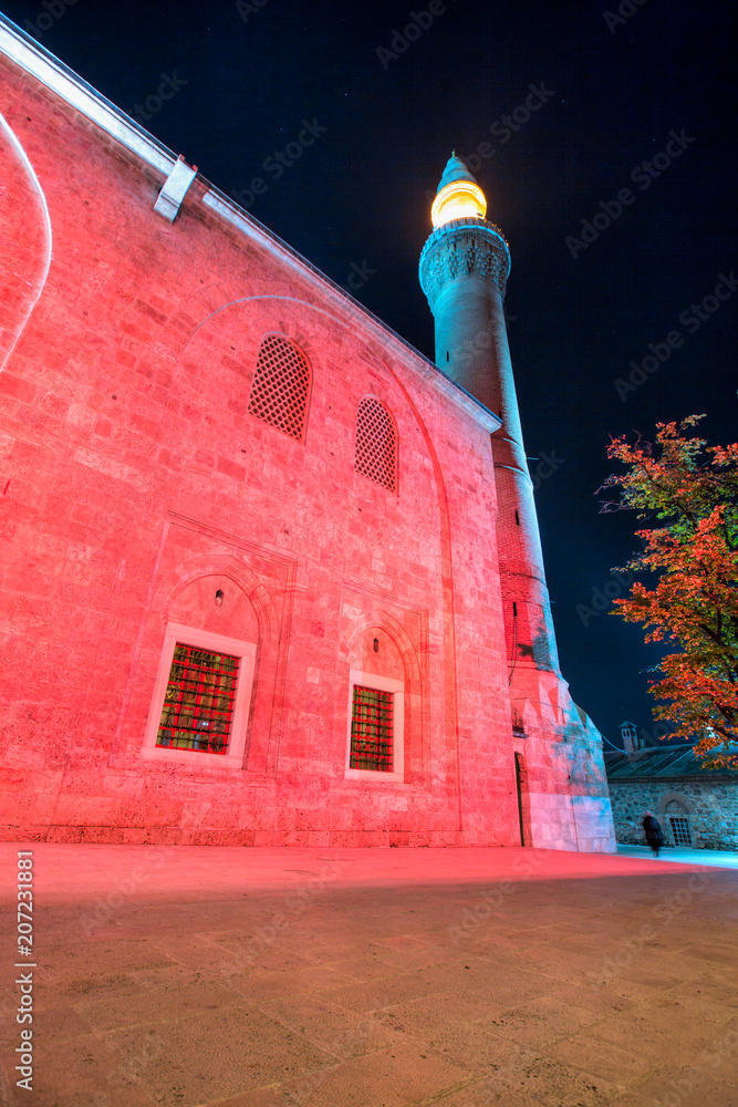 Bursa Grand Mosque (Ulu mosque) is the largest mosque in Bursa, Turkey ...