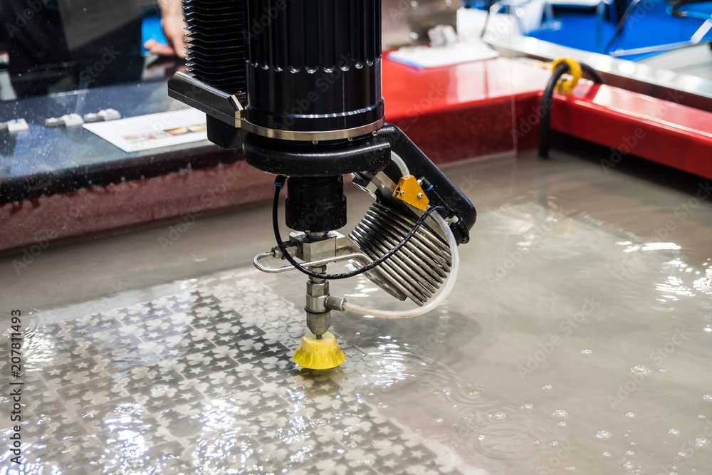 Precision 5 axis cutting head with direct drive technology, 60 degree ...