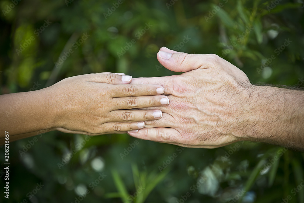 Stock-Foto „Dankende Hände“ | Adobe Stock