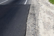 Cracked Tar Road Free Stock Photo - Public Domain Pictures