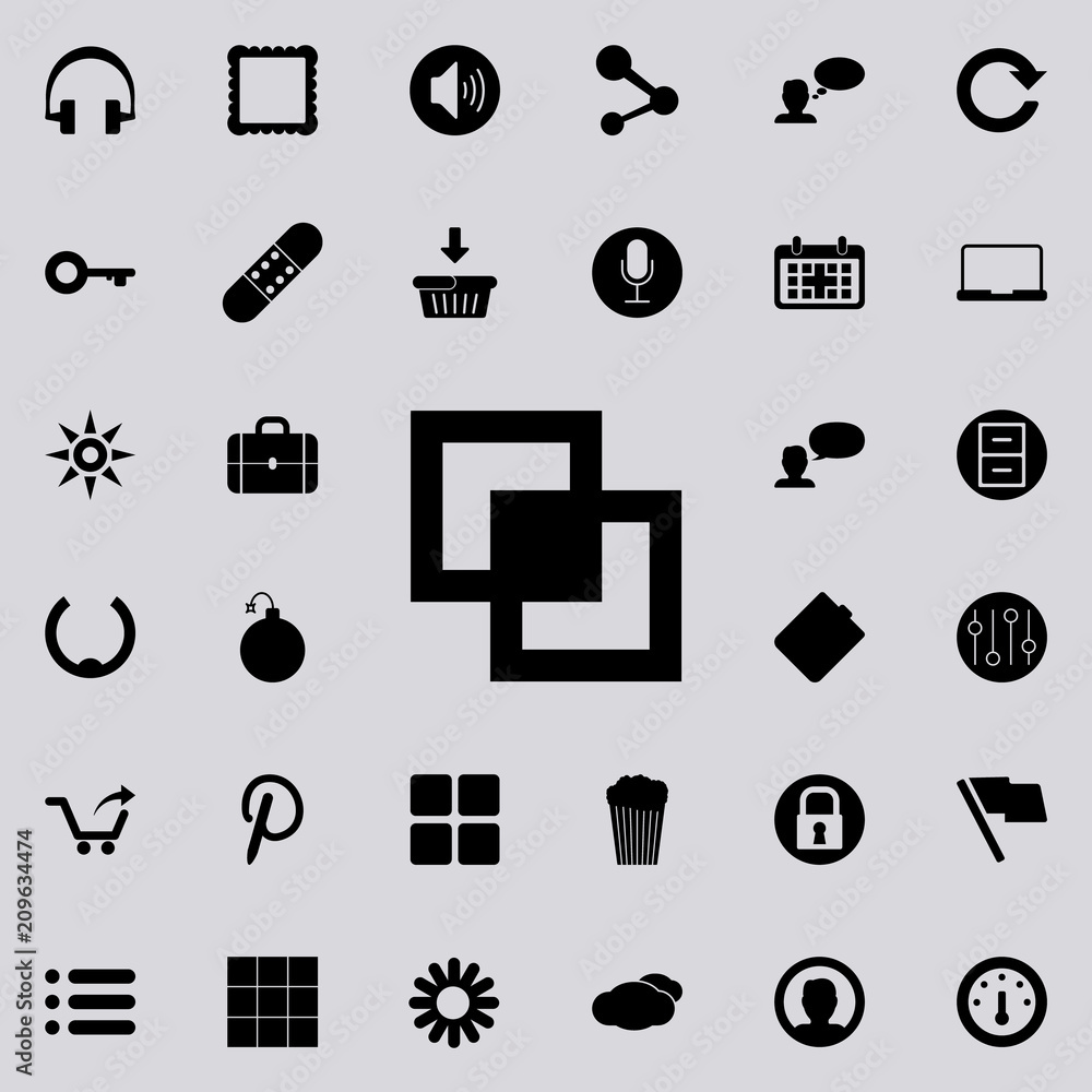 strata icon. Detailed set of minimalistic icons. Premium graphic design ...