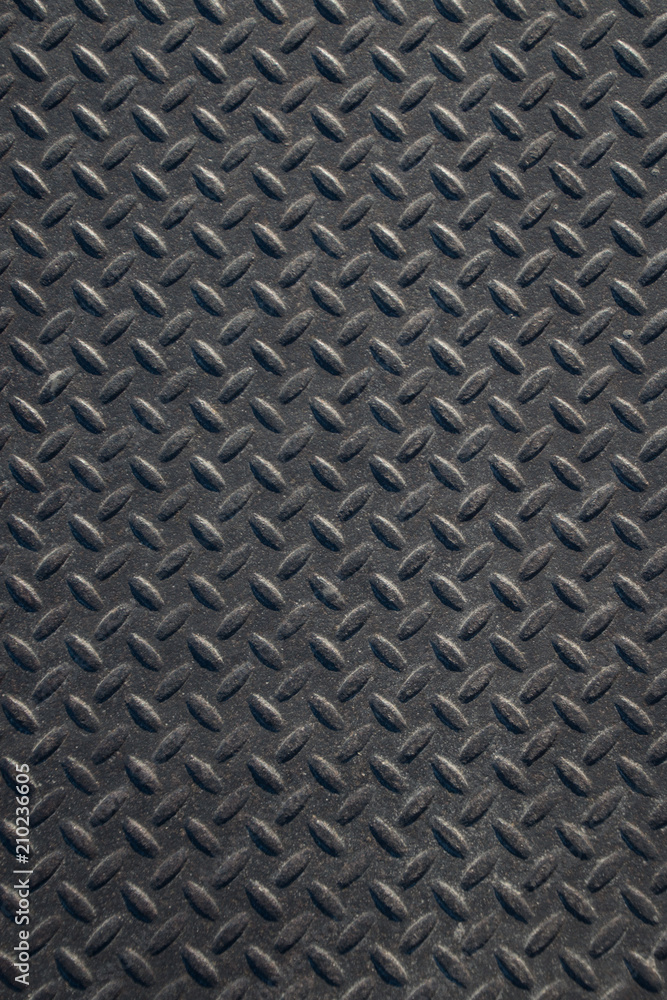 Foto de Stock Grunge Wallpaper Industrial Checker Plate Background Texture with Worn Rusty ...