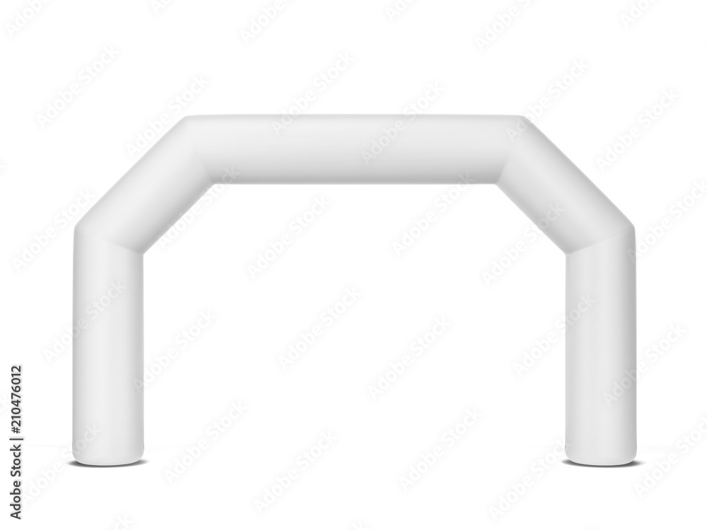 Ilustrasi Stok Inflatable promotion arch mock up | Adobe Stock