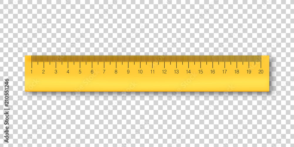 Vector realistic isolated ruler for decoration and covering on the ...