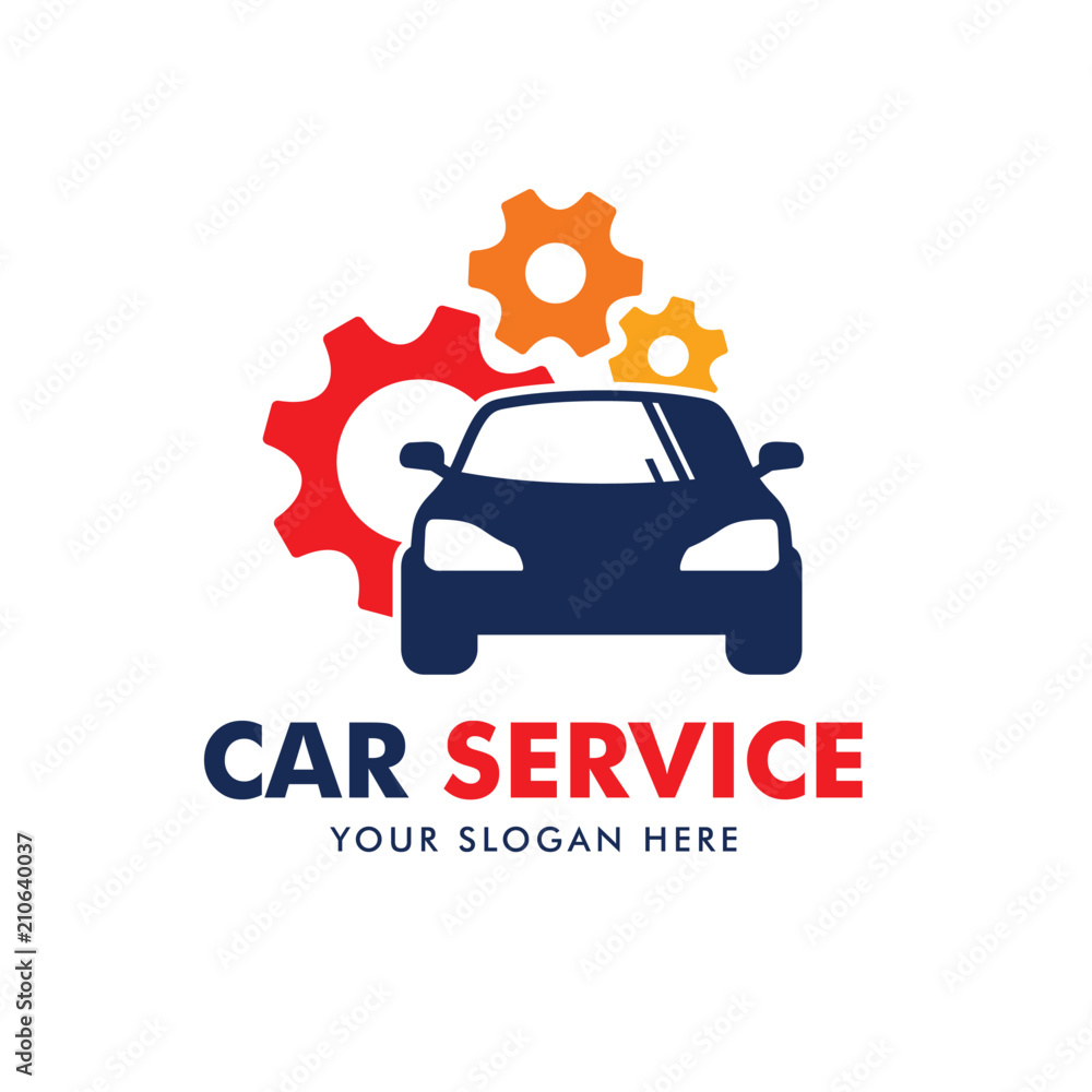 Car Service Logo Vector Stock Vector | Adobe Stock