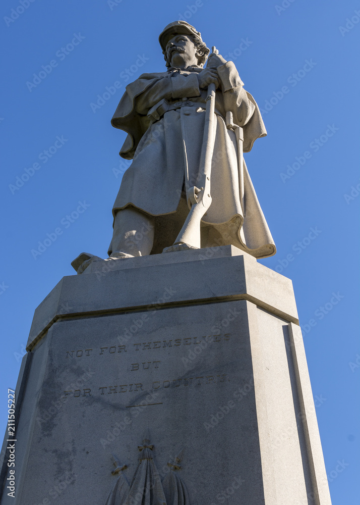 Foto The American Volunteer – also known as The American Soldier – is a ...