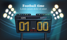 Football Score Board Free Stock Photo - Public Domain Pictures