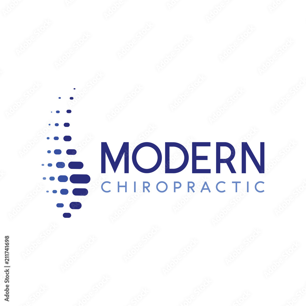 Chiropractic vector Logo Icon element. Medical design collection ...