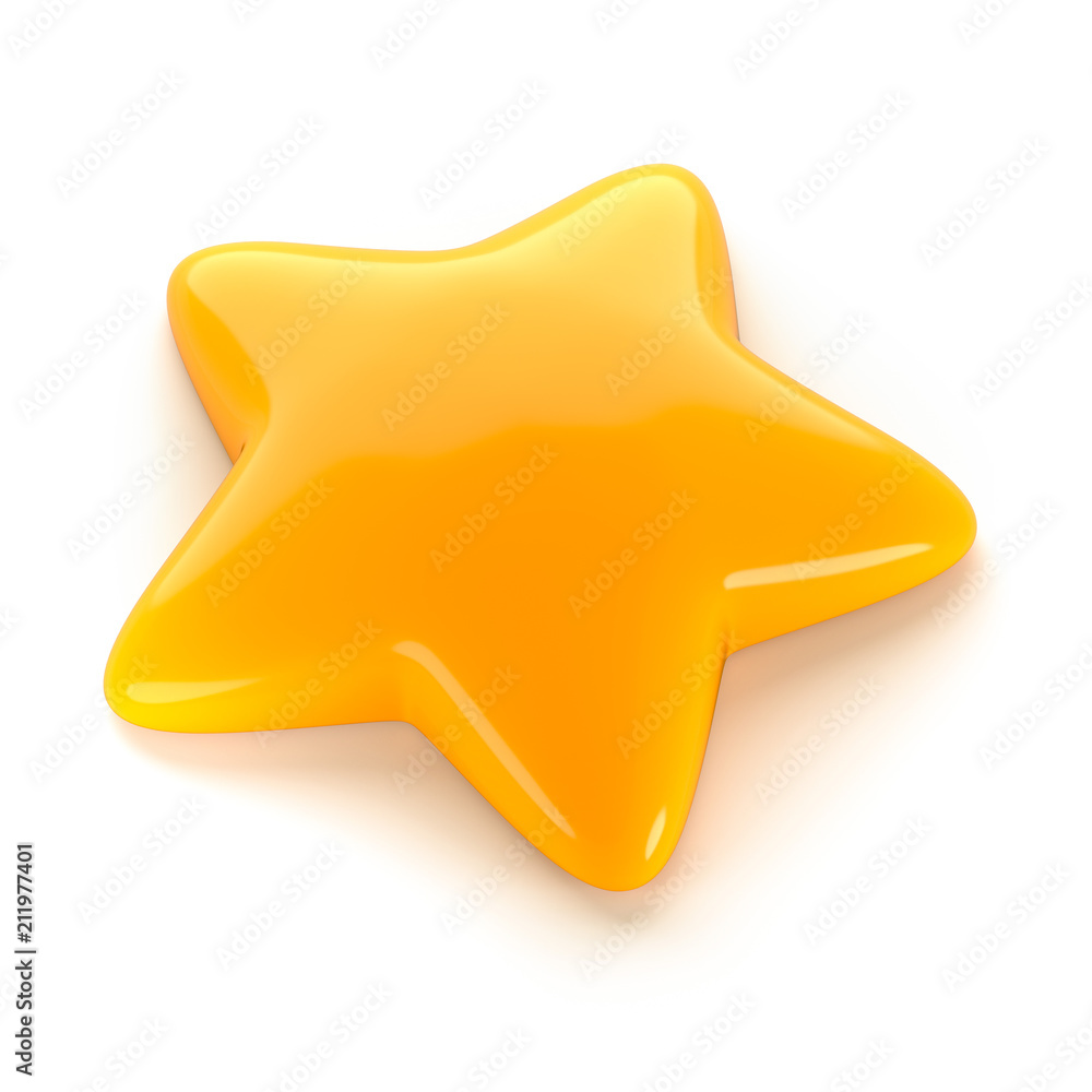3d render star icons. icon design for game, ui, banner, design for app ...